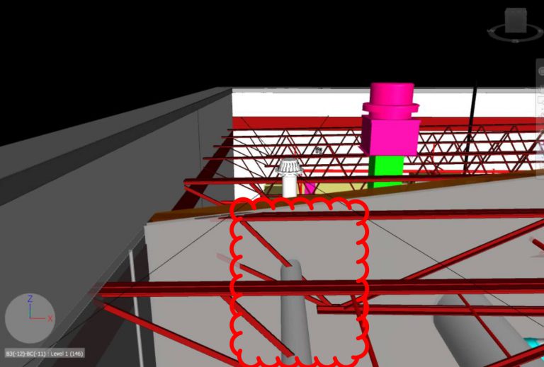 BIM Clash Coordination - Sanchez Eng Services